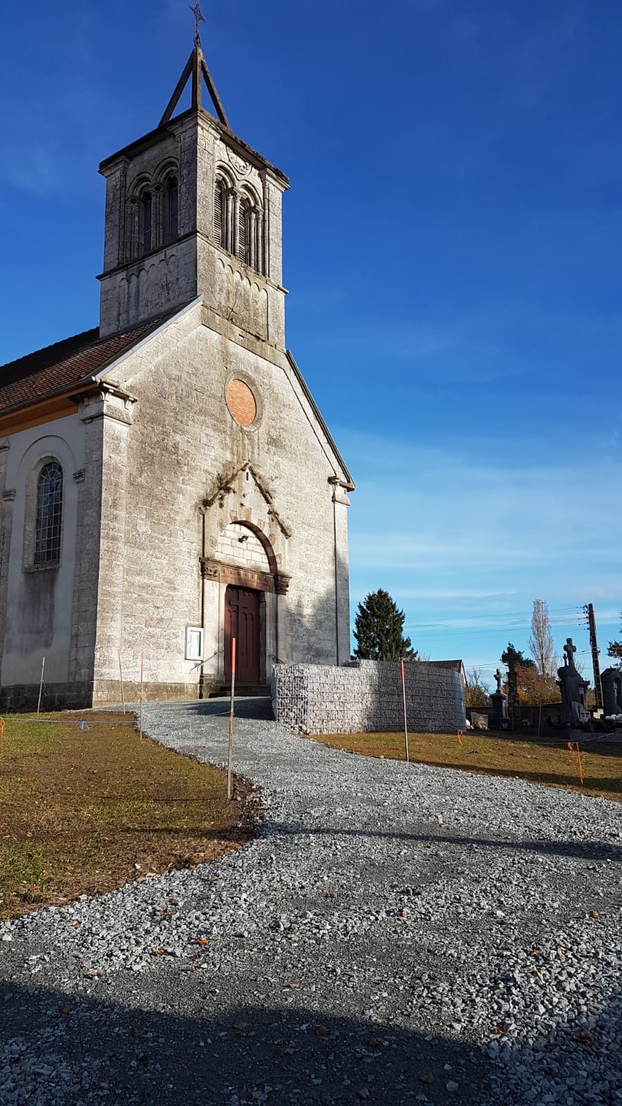 Rénovation du Parvis de l’église | Mairie de Petit-Croix